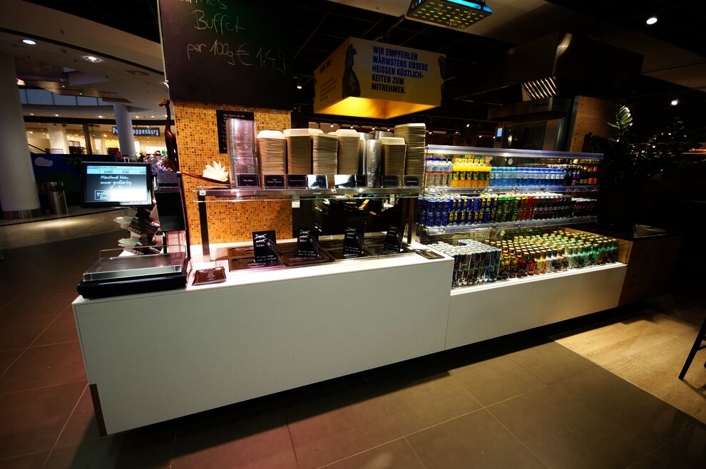 Product presentation - Snack display cases - Kühlfix Kälteanlagen